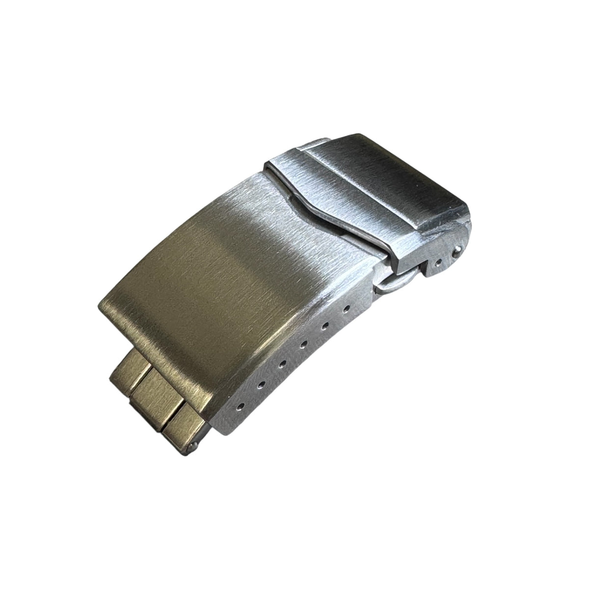 V-Clasp Double-Lock Diver Clasp - Brushed Steel – Mod Mode Watches