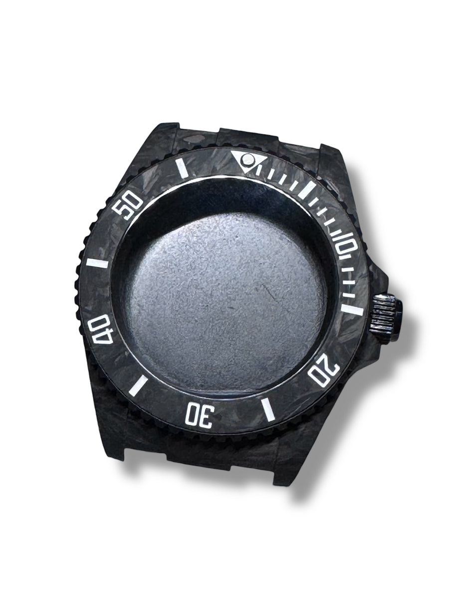 Mod Mode Carbon Milsub Case Set – Forged Carbon with Rotating Bezel ...
