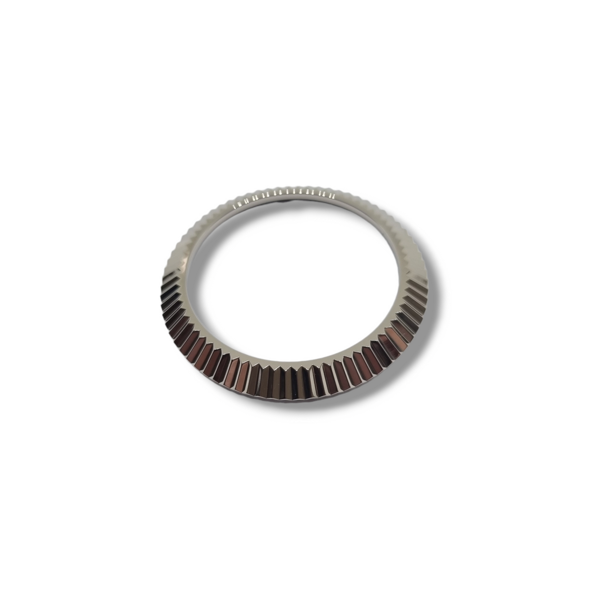 BEZ045D Fluted Bezel - Polished Silver – Mod Mode Watches