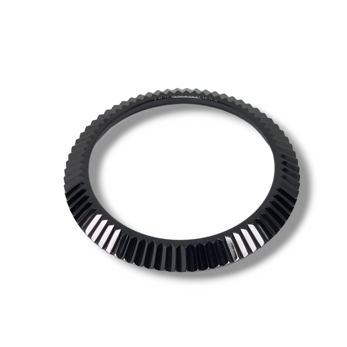 BEZ045C Fluted Bezel - Polished Black – Mod Mode Watches