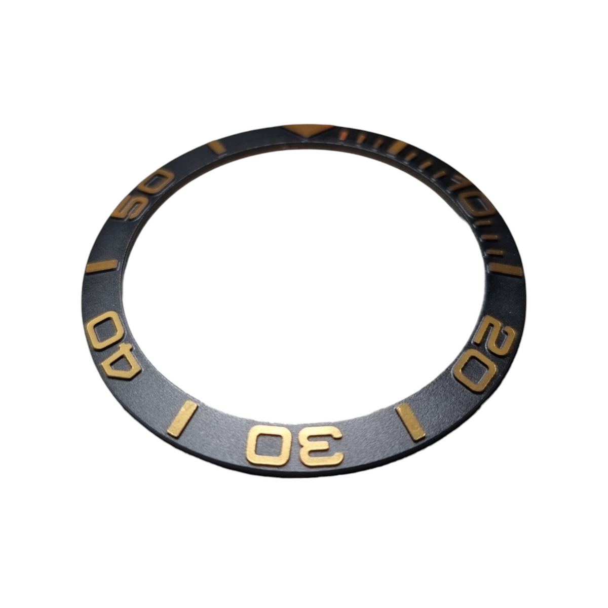 BZI001BKGD 38mm Black and Gold YM Style Sloped Insert – Mod Mode Watches