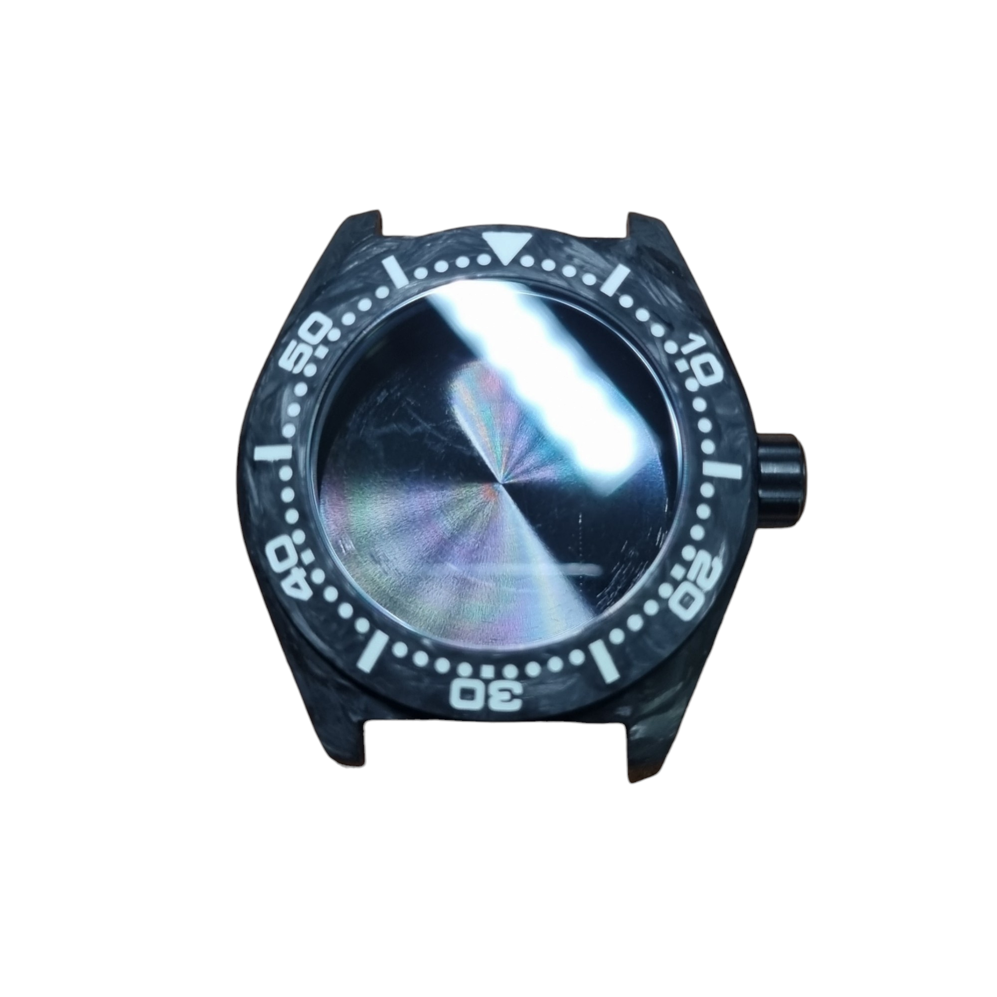 Mod Mode Carbon Case Set with Lumed Bezel – Mod Mode Watches