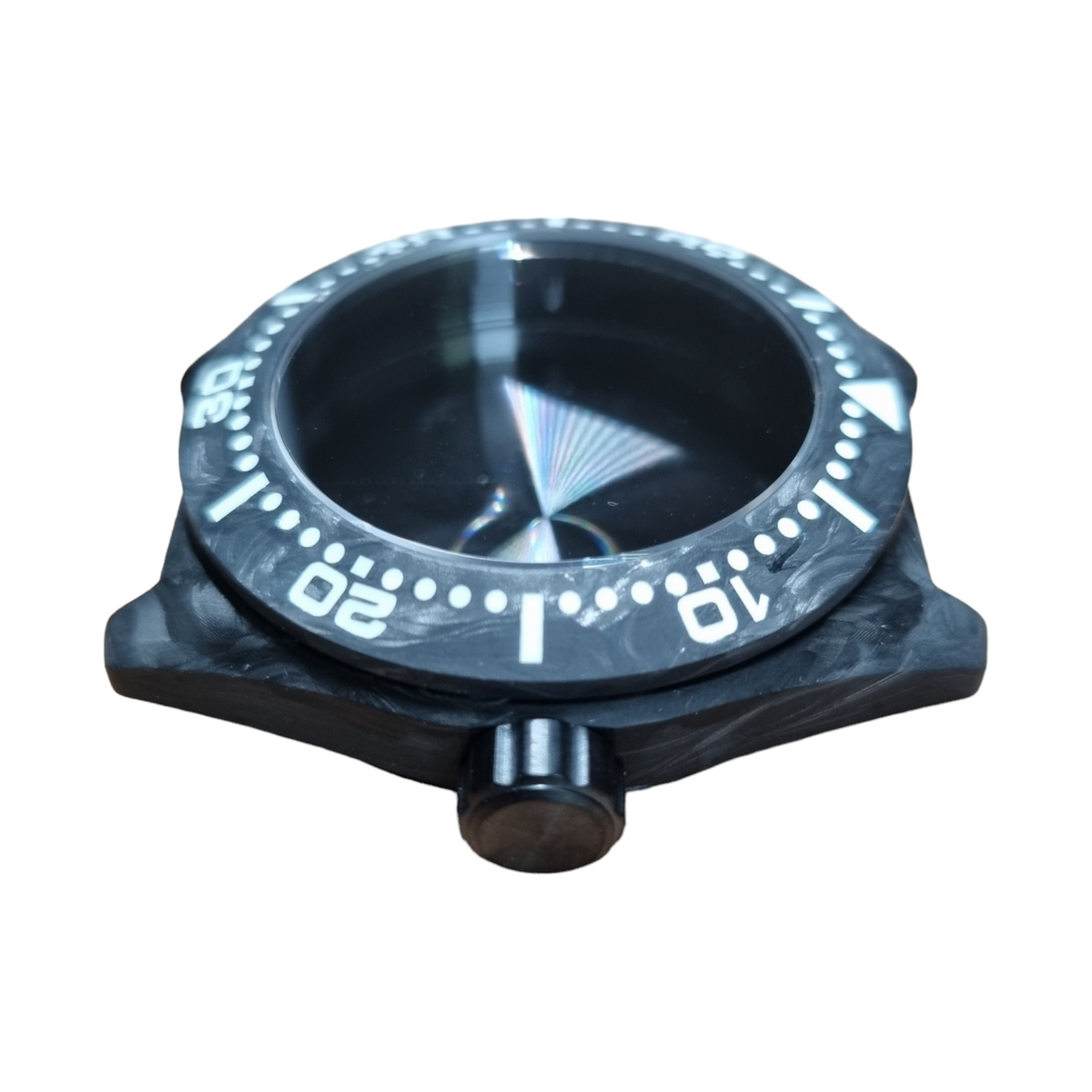 Mod Mode Carbon Case Set with Lumed Bezel – Mod Mode Watches